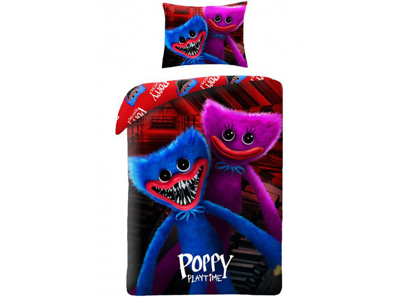 Poppy Playtime Dekbedovertrek 140x200 cm – CoconVie.nl